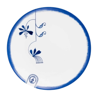 Gebaksbord Pip Studio Pip & The Blue Bird White 15 cm (Set van 6 ...