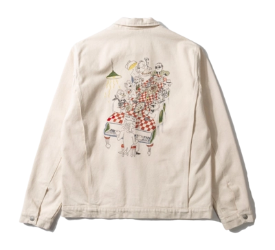 Jacket Edmmond Studios Men Piano Bar Off White | Causeways