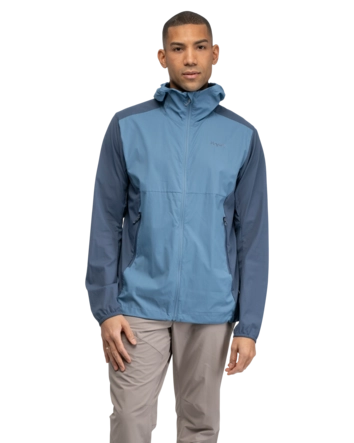Jas Bergans Men Rabot Windbreaker Elemental Blue/Granite Blue | Etrias.nl