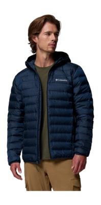 Veste Columbia Homme Lake 22 II Down Hooded Jacket Collegiate Navy ...