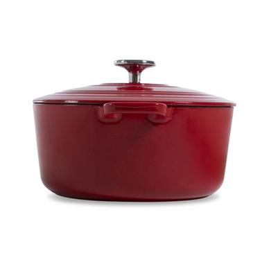 Braadpan BK Bourgogne Chili Red 28 cm | Kookexpert