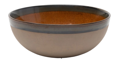Bowl Serax Surface Tableware By Sergio Herman Rusty Brown L | Cookwarestore