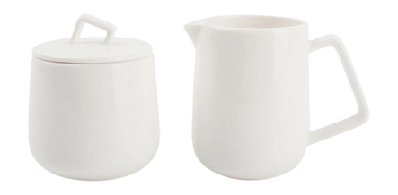 Milchkanne und Zuckerdose Salt & Pepper Studio White 140 ml | Kochexperte