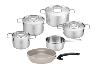 Pan Set Fissler Pure Collection (6-piece) | Cookwarestore