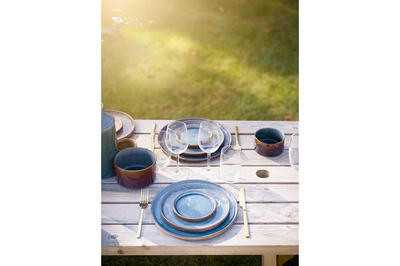 Dinner Plate Cosy & Trendy Quintana Blue 32.5 cm (Set of 2) | Cookwarestore