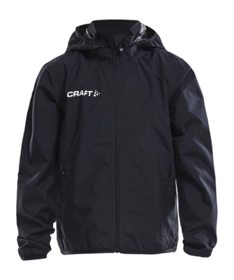 Regenjacke Craft Rain Jacket Kinder Black | Outdoorsupply.de