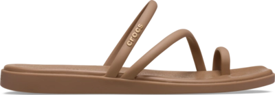 Sandales Crocs Femmes Miami Toe Loop Sandal Milk Chocolate ...