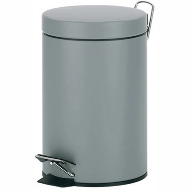 Trash can Kela Monaco Pedal 3L Light Grey | Cookwarestore