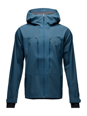 Ski Jacket Black Diamond Men Dawn Patrol Hybrid Shell Midnight Blue ...