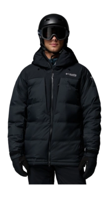 Ski Jacket Columbia Men Glacier Ridge Down Jacket Black | Outdoorsupply ...