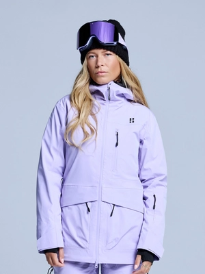Veste de Ski Poederbaas Femme Freeride 3L Shell Jacket Lila ...