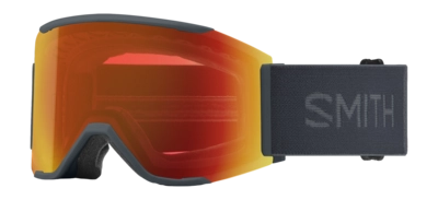Ski Goggles Smith Unisex Squad Mag ChromaPop Everyday Red Mirror Slate ...