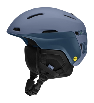Skihelm Smith Unisex Accel Mips Matte Granite Blue Mediterranean Geo ...