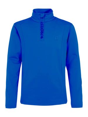 Skipully Protest Boys Rewillowy 1/4 Zip Active Top Vibrant Blue | Outdoorsupply