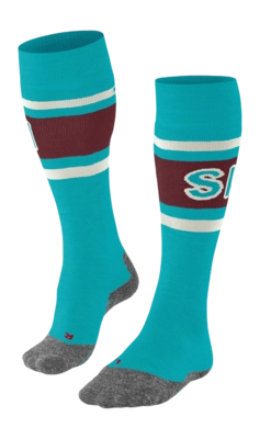 Ski socks Falke Women SK2 Intermediate Ski Peacock Blue | Outdoorsupply ...