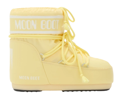 Snow Boot Moon Boot Unisex Icon Low Nylon Light Yellow | Outdoorsupply ...
