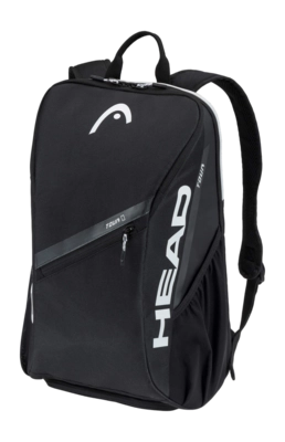 Tennisrucksack HEAD Tour Backpack 25L Black | Tennisplanet.de