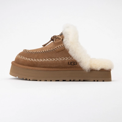 Pantoufles UGG Femme Disquette Alpine Chestnut | Sneaker District FR