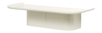 Wall shelf Brand: HAY Series: Korpus HAY Korpus Shelf Cream Powder ...