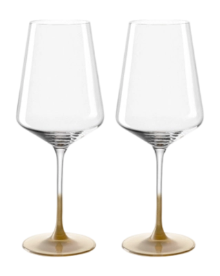 Wijnglas Leonardo Puccini Gold 560ml (Set van 2) | Kookexpert