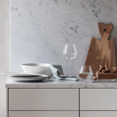 White Wine Glass Georg Jensen Sky Crystalline 350 ml (Set of 6 ...