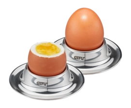Egg Cup Gefu Ovo Silver (2-piece) | Cookwarestore
