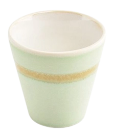 Mug Salt & Pepper Flow Green 180 ml (Set of 4) | Cookwarestore