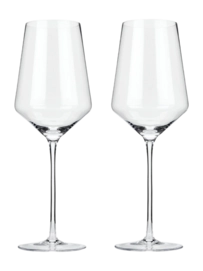 Verre à Vin Rouge Viski Angled Crystal 473 ml (Lot de 2) | Cuisineetcocotte