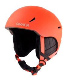 Ski Helmet Sinner Crest Matte Orange Neon 25 | Outdoorsupply.co.uk