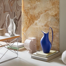 Water Jug Georg Jensen Henning Koppel Stainless steel Iconic Blue 1.2 L ...